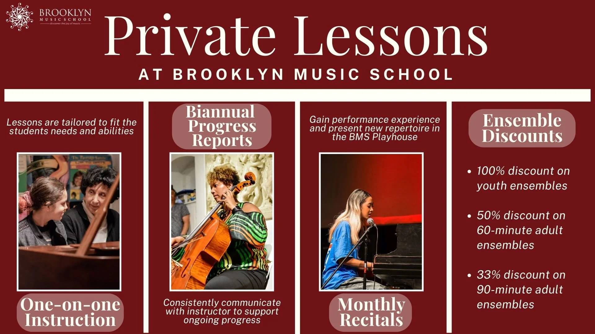 Private Music Lessons — Brooklyn Music School