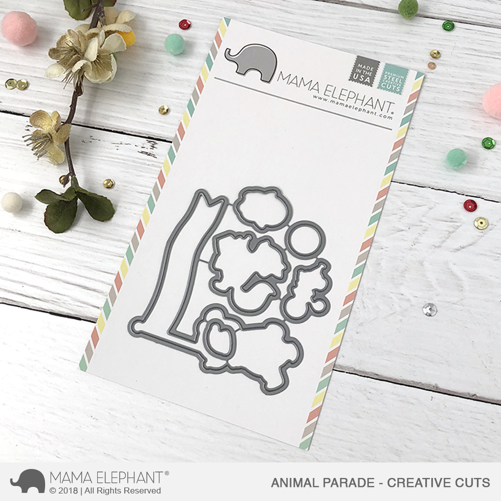 Mama Elephant - Favor Bag Bear Dies — Frank Garcia Studio