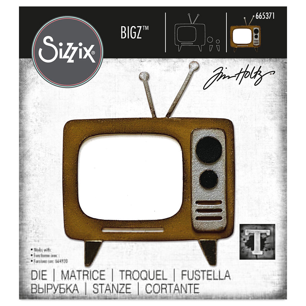 Sizzix - Tim Holtz - Thinlits Dies - The Park — Frank Garcia Studio
