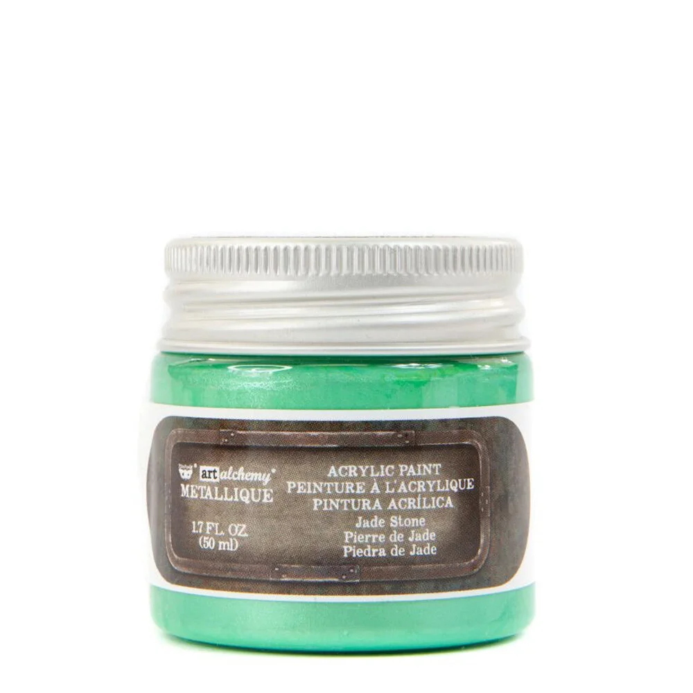 Prima - Finnabair - Art Alchemy - Acrylic Paint - Metallique - Red Wine ...
