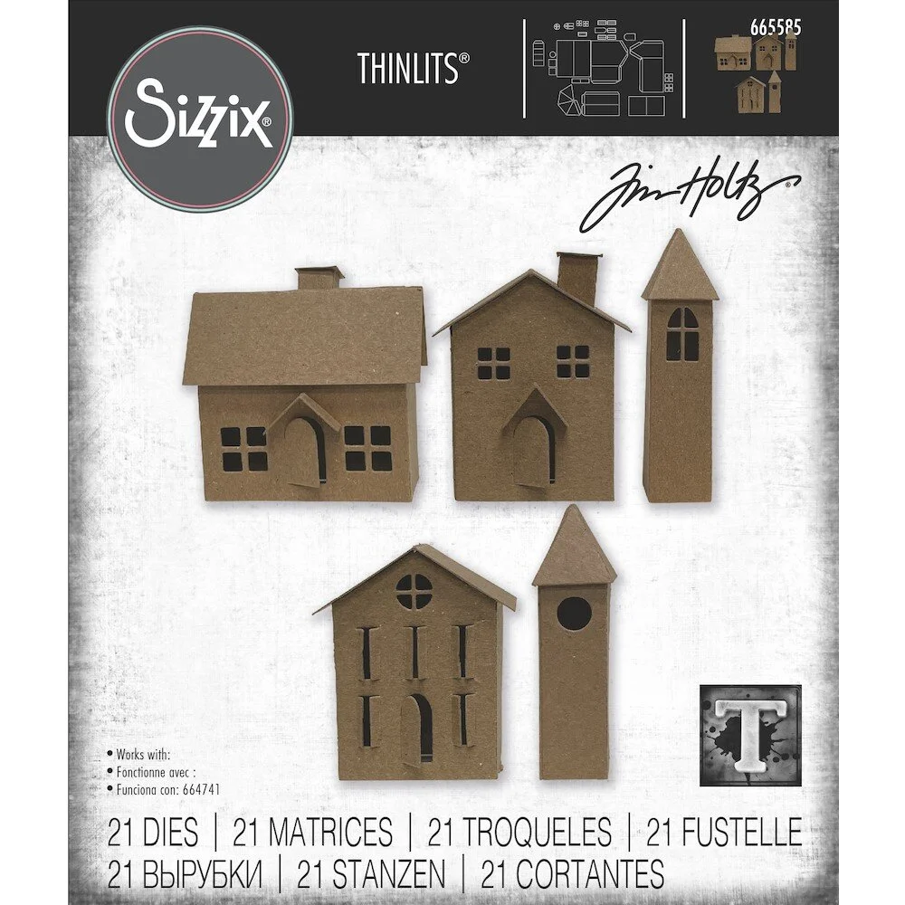 Tim Holtz Sizzix Thinlits Dies Specimen — Frank Garcia Studio