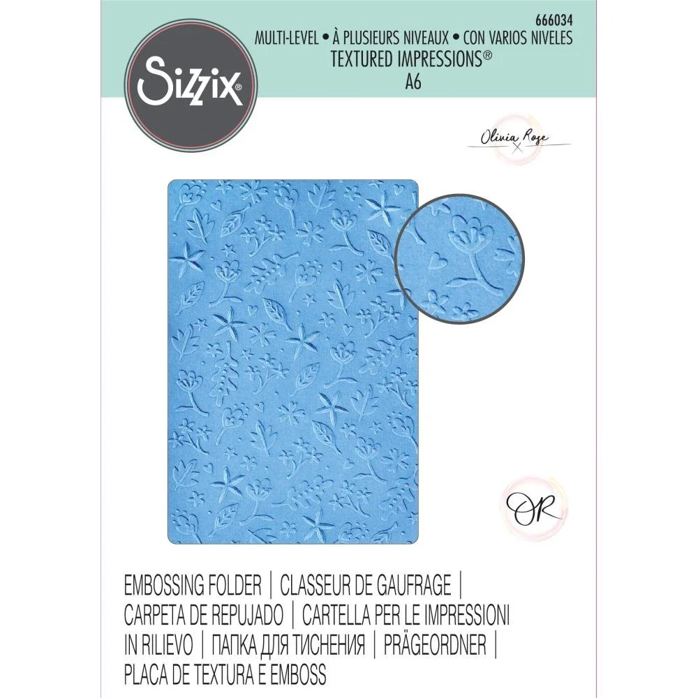 Sizzix Embossing Folders — Frank Garcia Studio