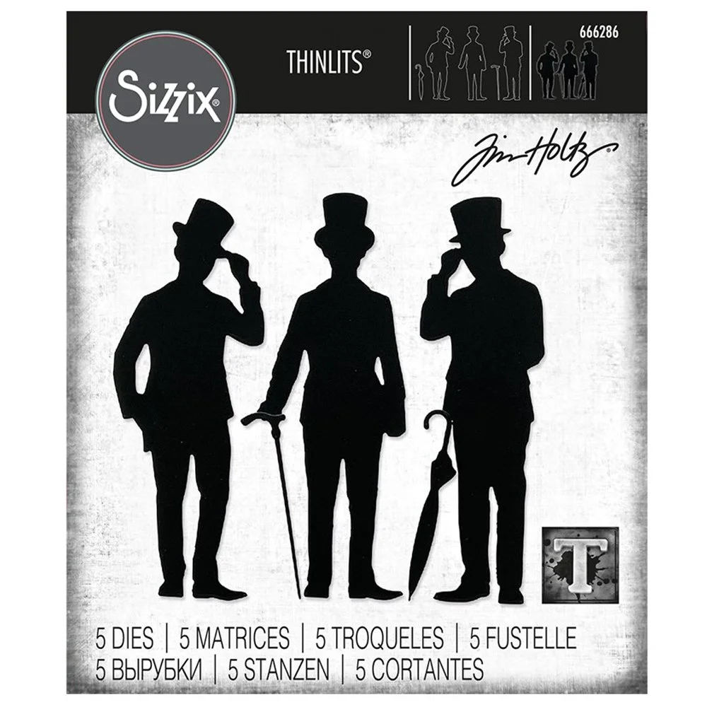 Tim Holtz Sizzix Thinlits Dies Specimen — Frank Garcia Studio