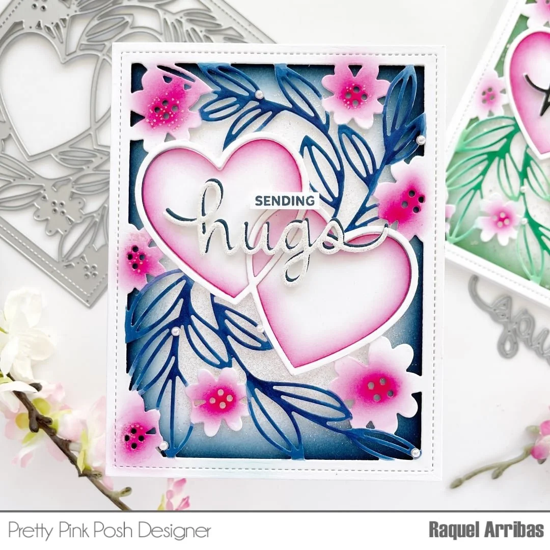 Pretty Pink Posh Cake Shaker Die — Frank Garcia Studio