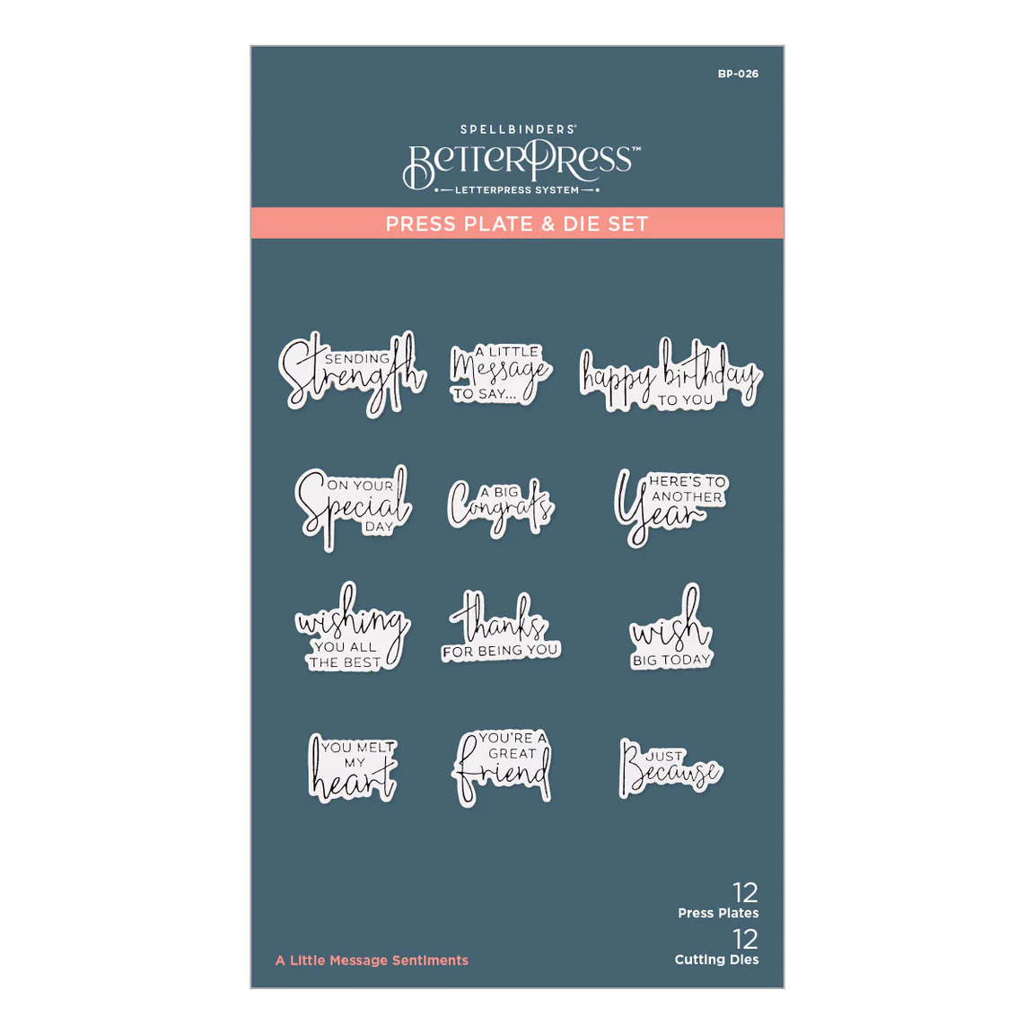 Spellbinders Betterpress — Frank Garcia Studio