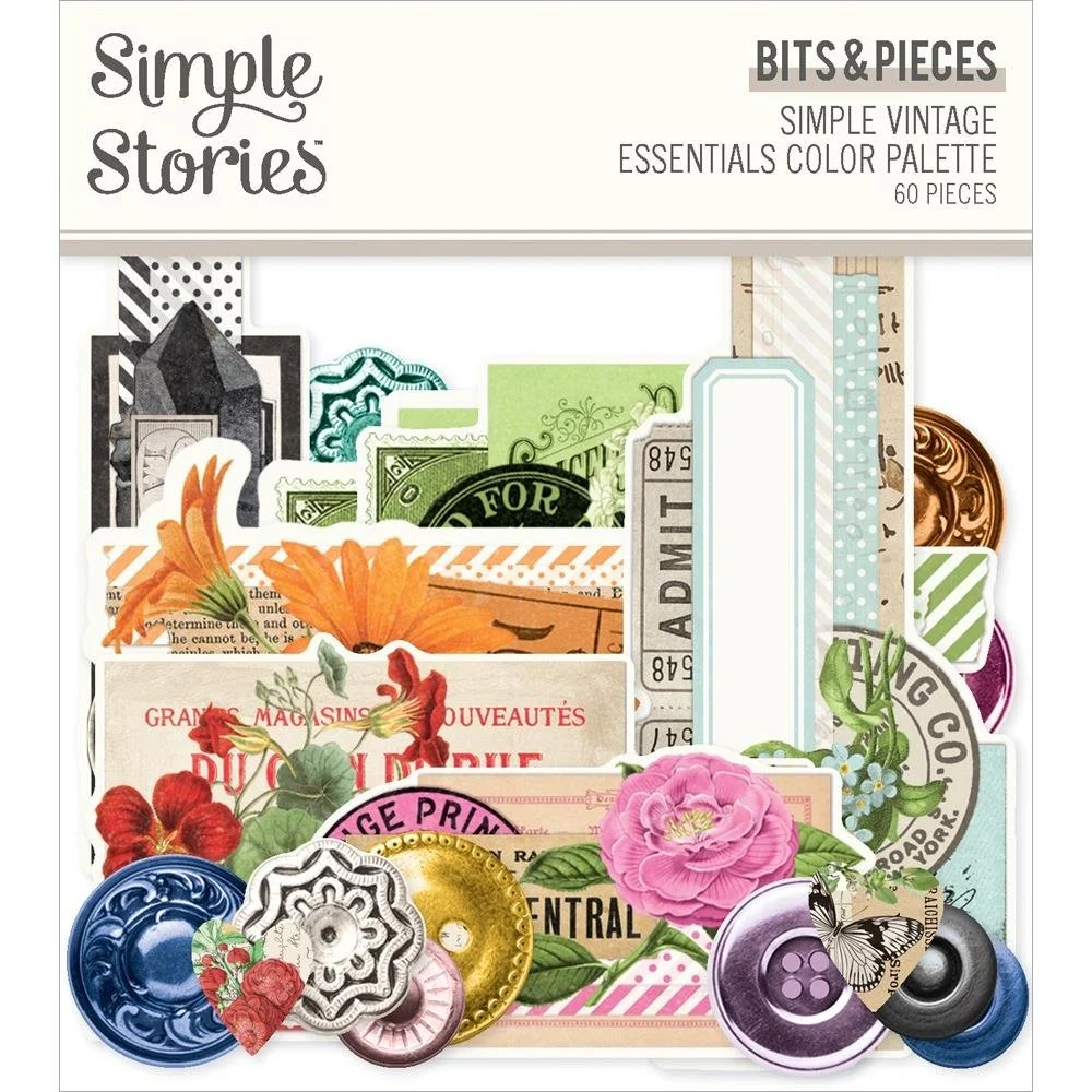 Simple Stories Vintage Essentials Color Palette — Frank Garcia Studio