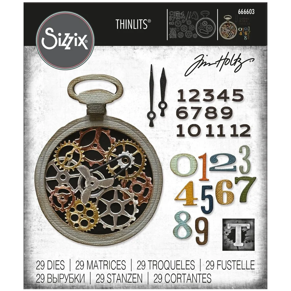 Tim Holtz Sizzix Thinlits Pumpkin Duo Colorize — Frank Garcia Studio