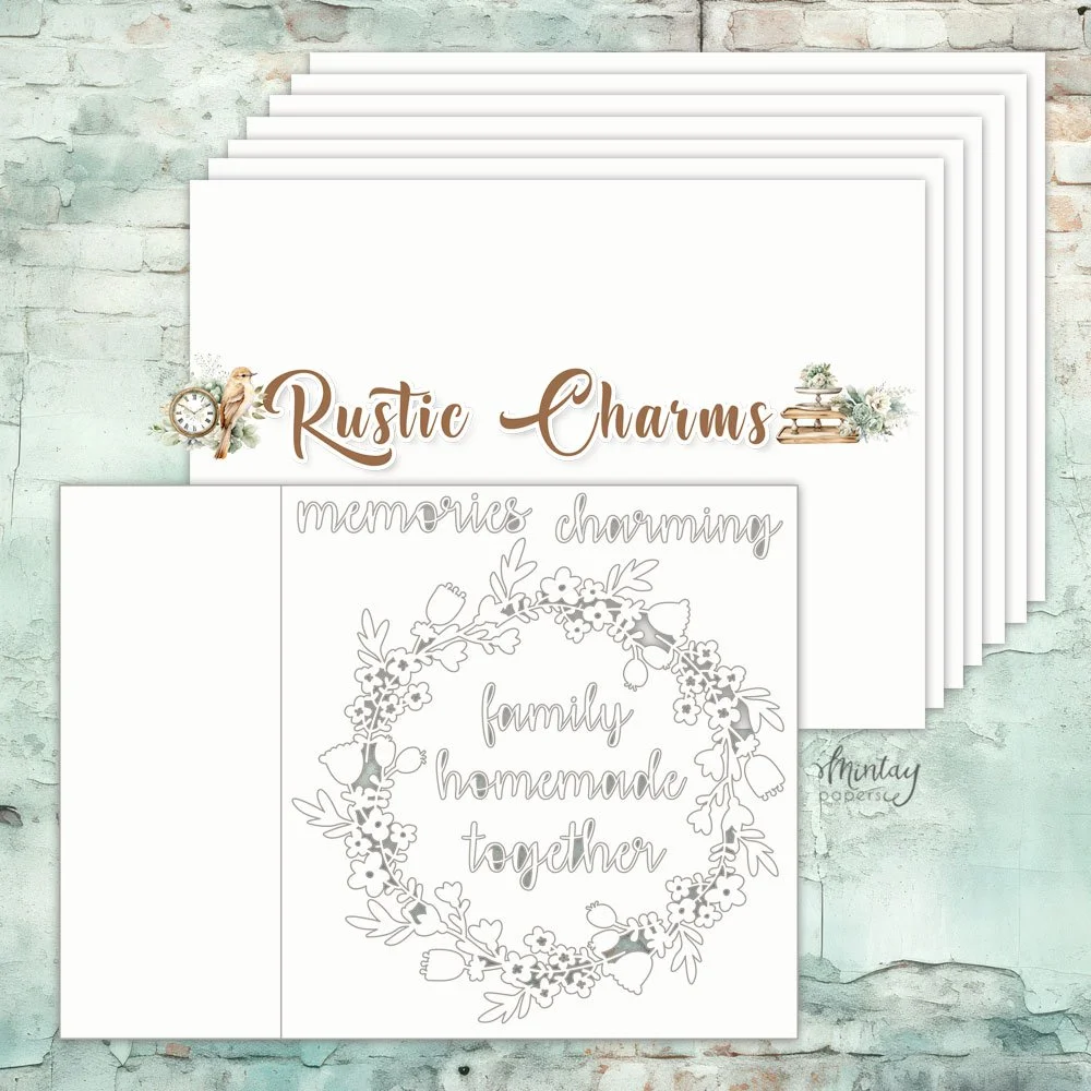 Mintay Rustic Charms 12" x 12" Paper 01 — Frank Garcia Studio
