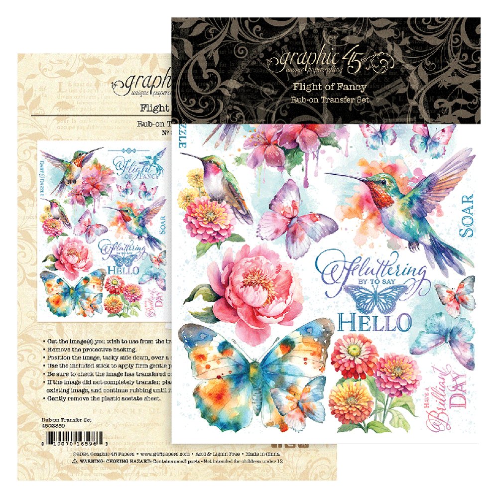 Graphic 45 Flight Of Fancy — Frank Garcia Studio