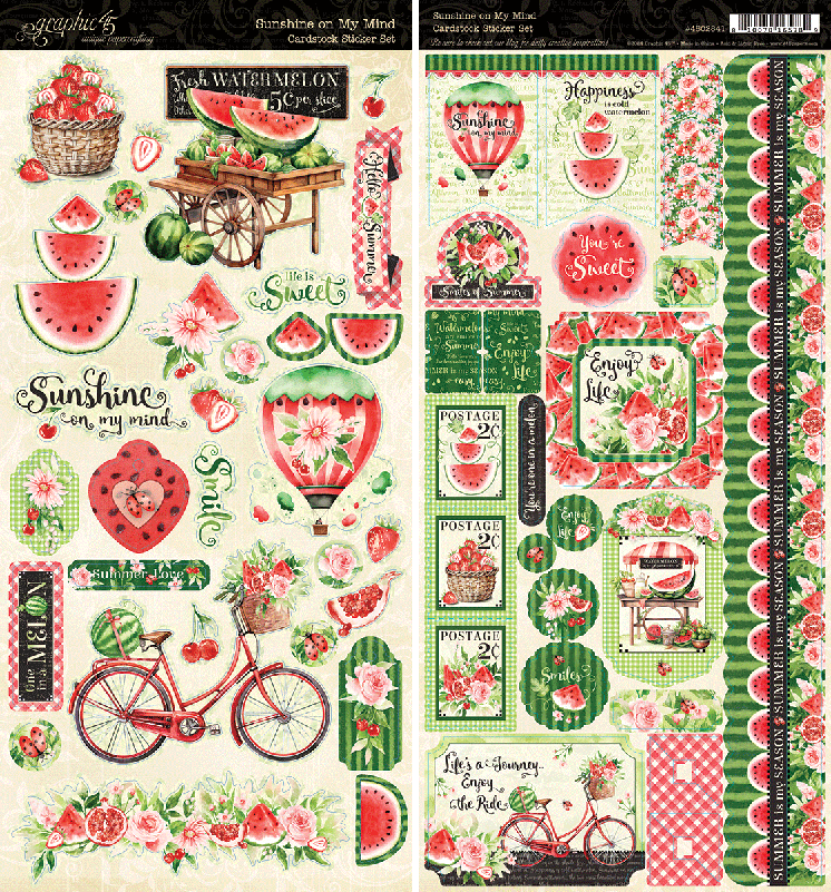 Graphic 45 Sunshine On My Mind — Frank Garcia Studio