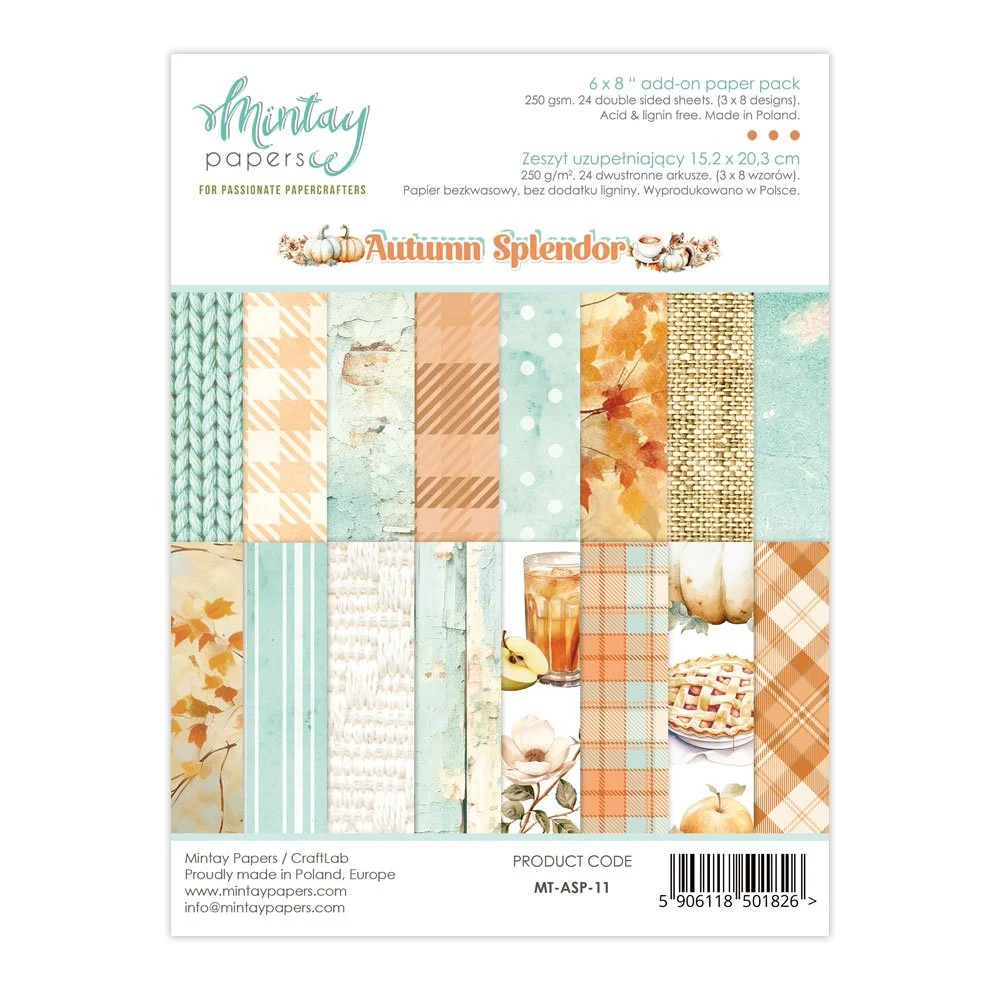 Mintay Autumn Splendor 12" x 12" Paper 09 — Frank Garcia Studio
