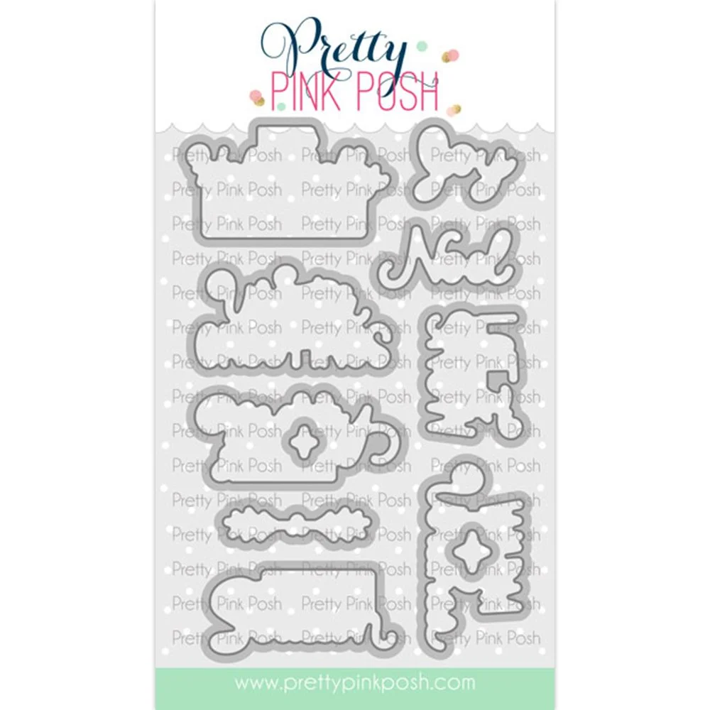 Pretty Pink Posh Fancy Cake Dies — Frank Garcia Studio