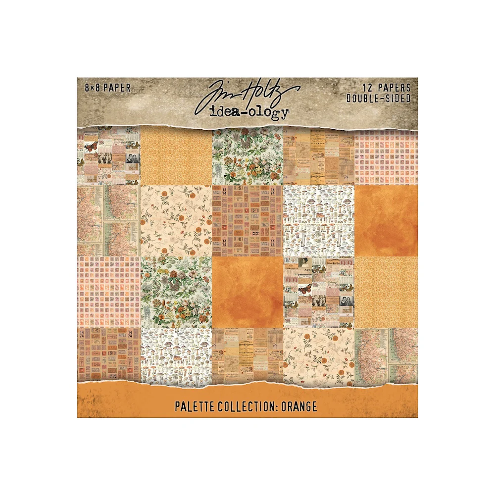 *Pre-Order* Tim Holtz Idea-ology Palette Paper Collection 12" x 12 ...