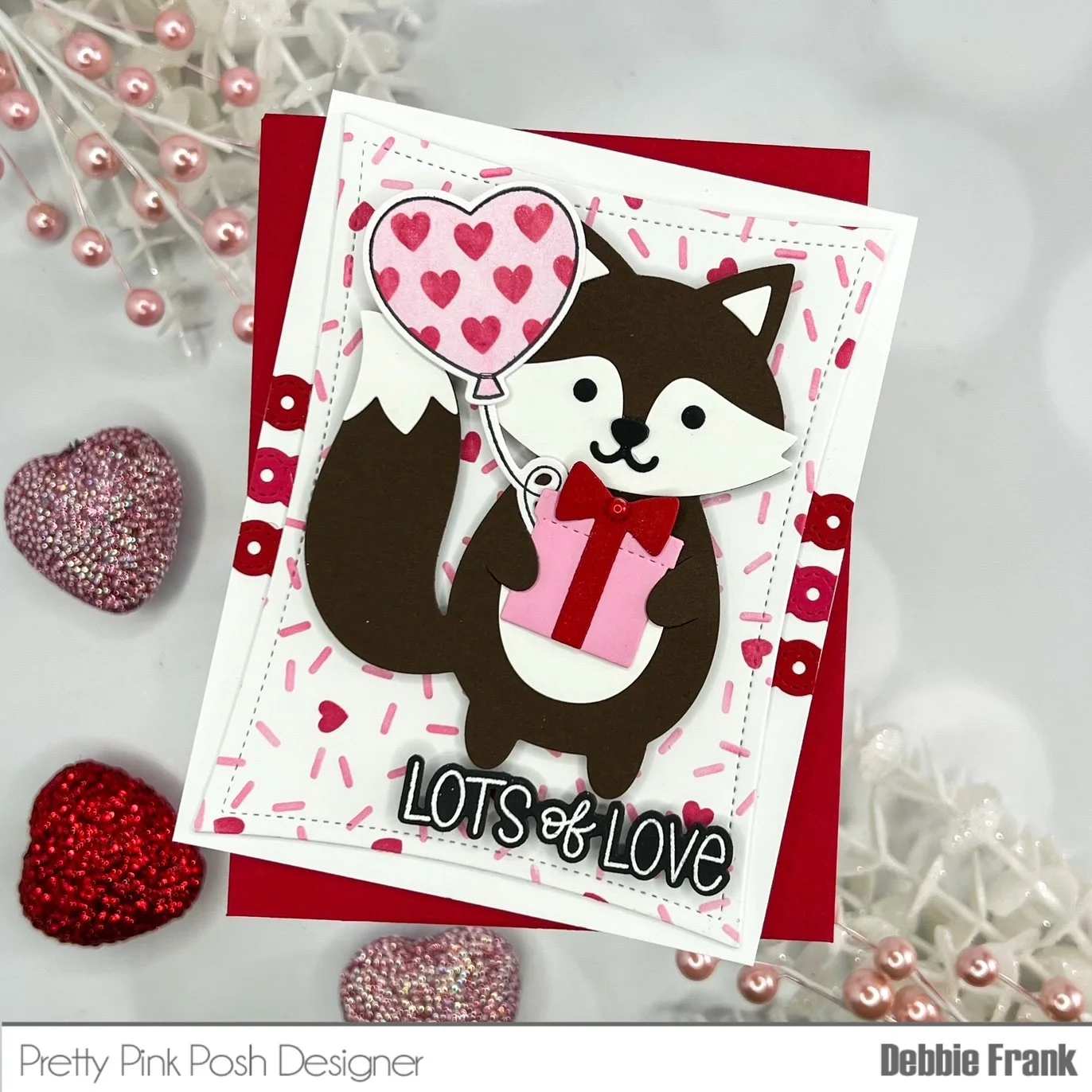 Pretty Pink Posh Scallop Box Card Die — Frank Garcia Studio