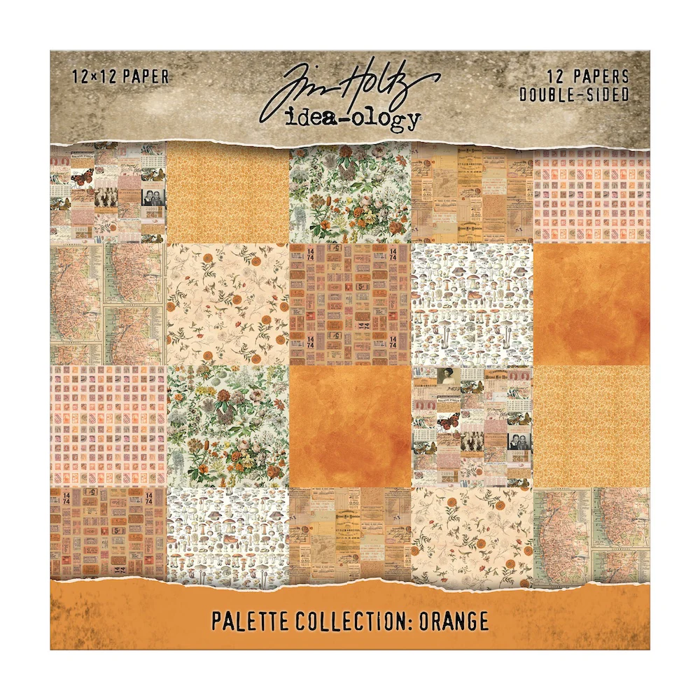 *Pre-Order* Tim Holtz Idea-ology Palette Paper Collection 8" x 8" Paper ...