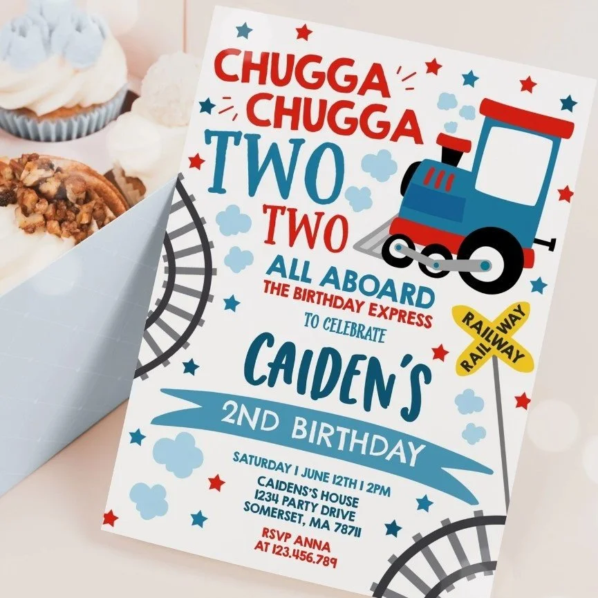 What you Need for a Train-Themed Kids Birthday Party — dr. christie ferrari