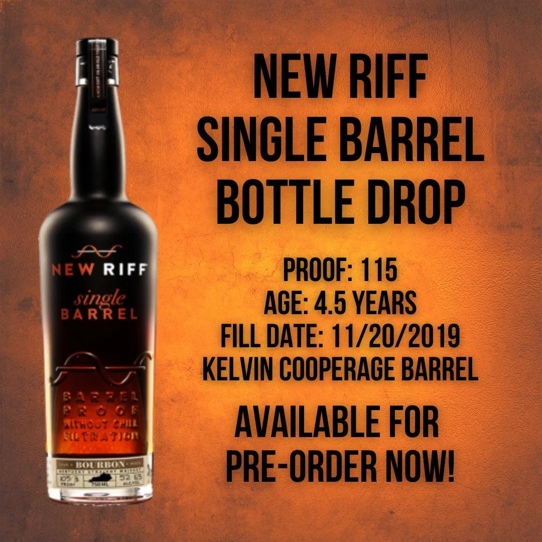 New Riff Single Barrel Selection — Old Hickory Whiskey Bar