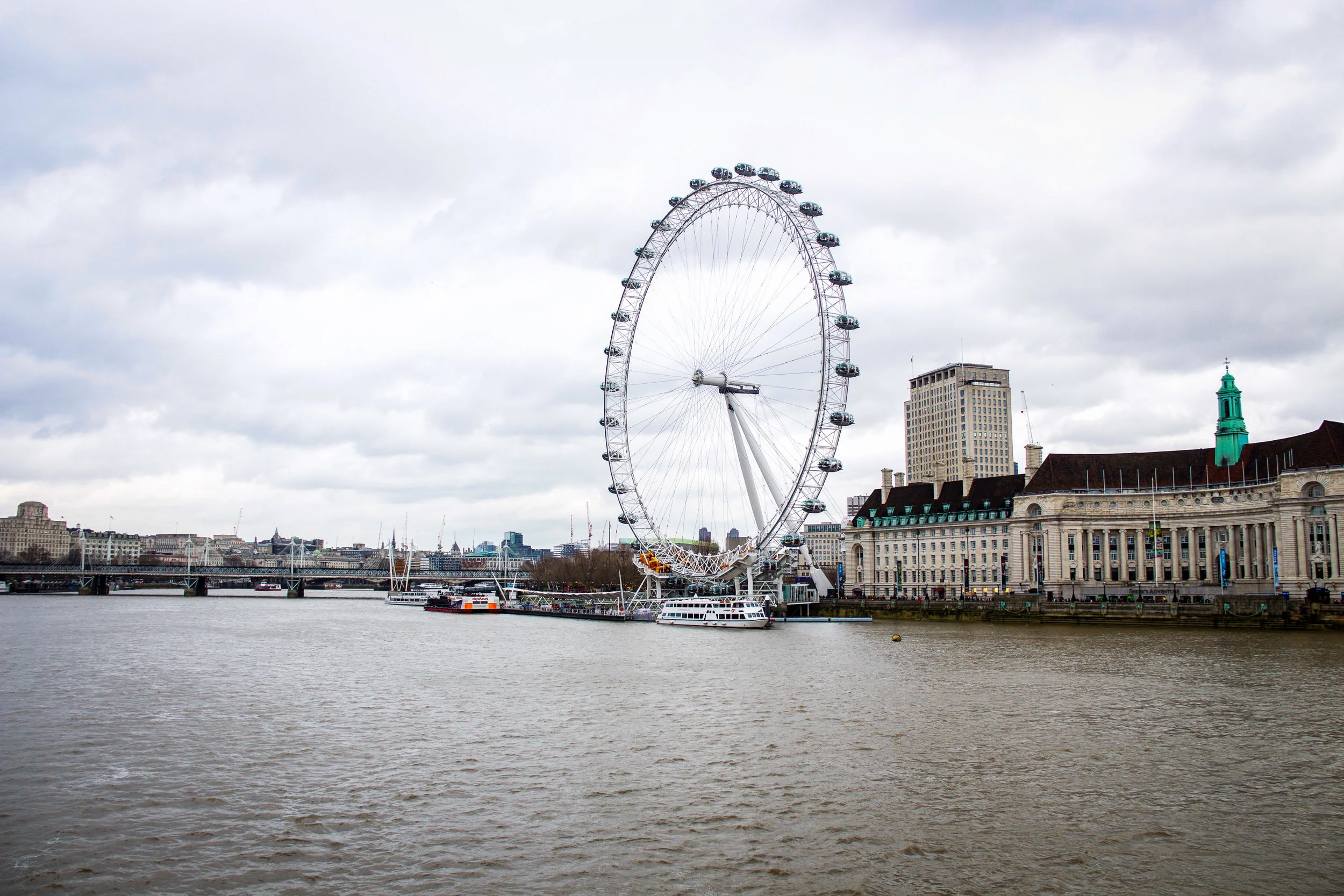 London Eye View From Top