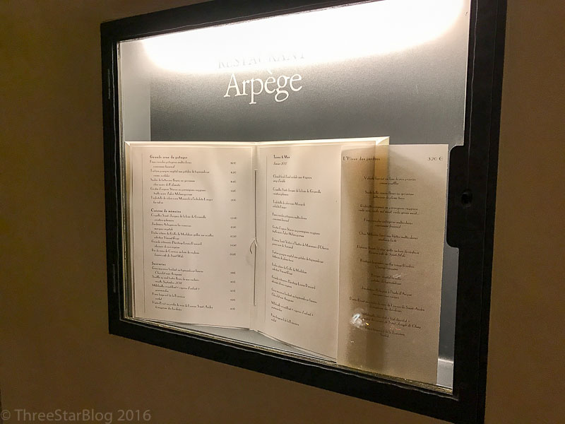 France- L'Arpège- — Three-Star Epicure