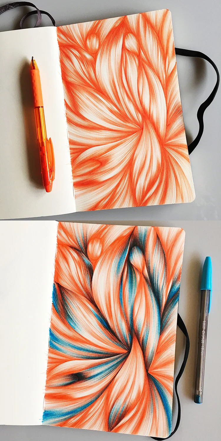 Pentel Pen Drawing