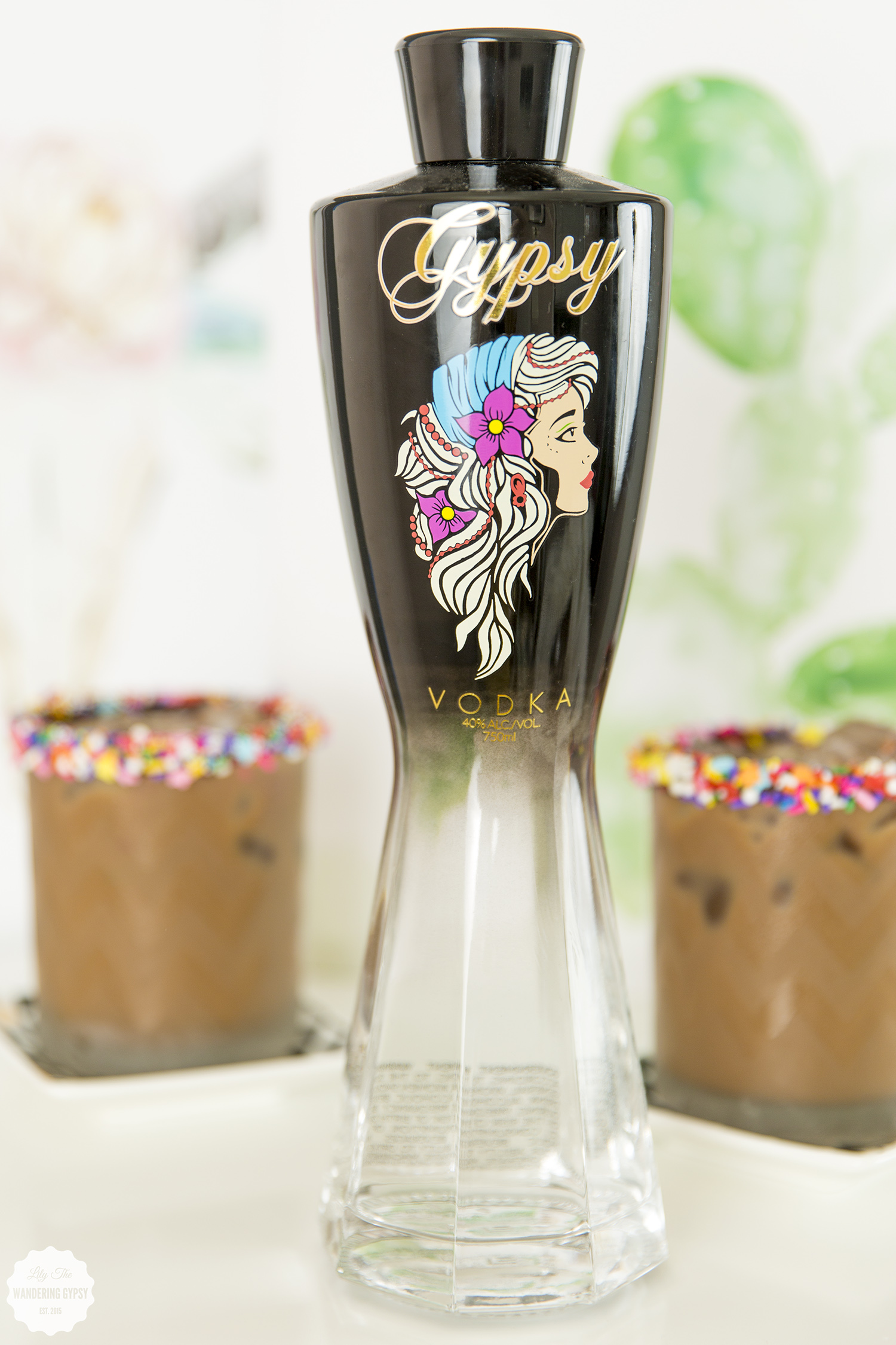 Mocha Meringue Cocktail With Sprinkles — Lily The Wandering Gypsy