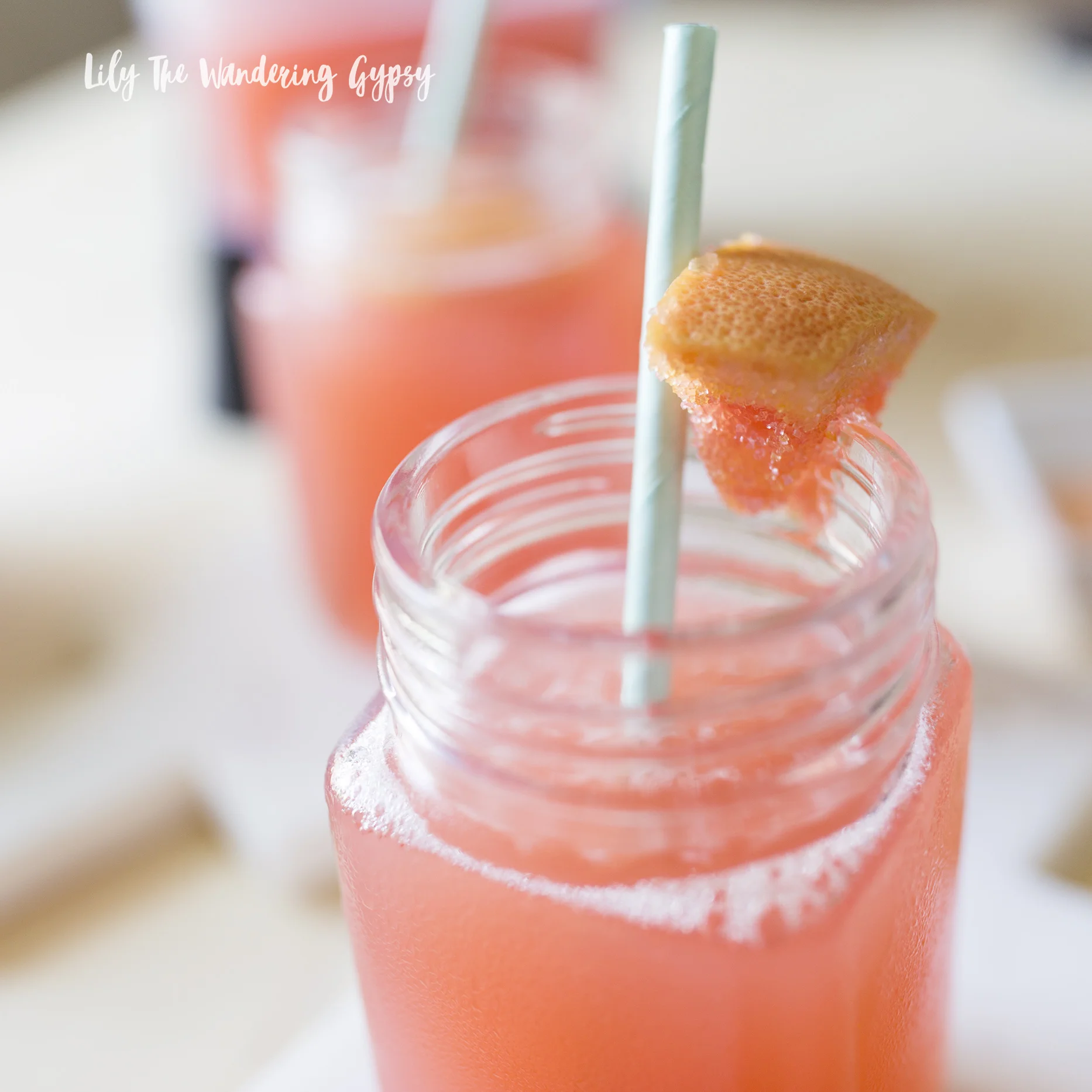 Ginger, Grapefruit, Sake Cocktail Recipe — Lily The Wandering Gypsy