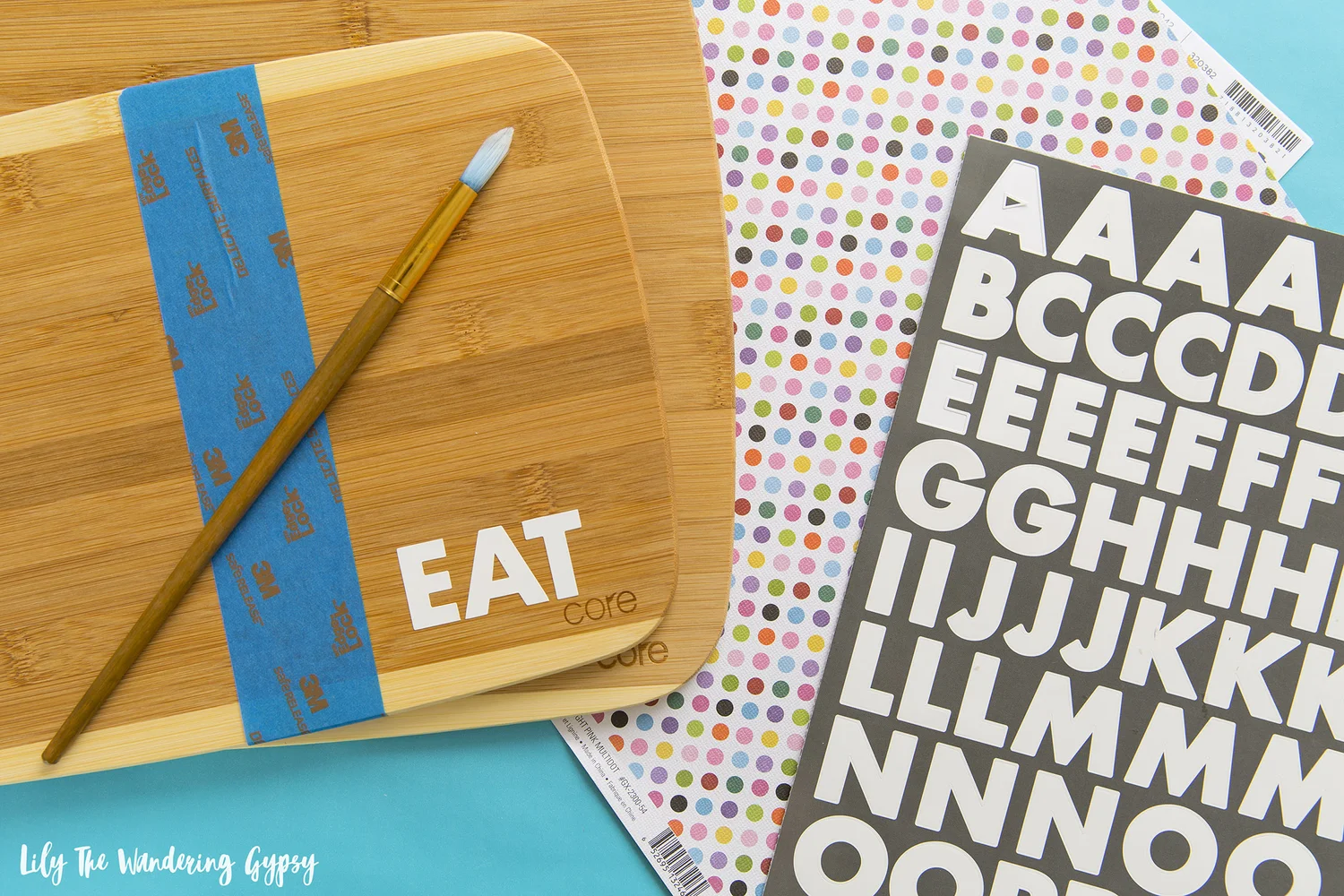 Artsy DIY Cheese Board — Lily The Wandering Gypsy