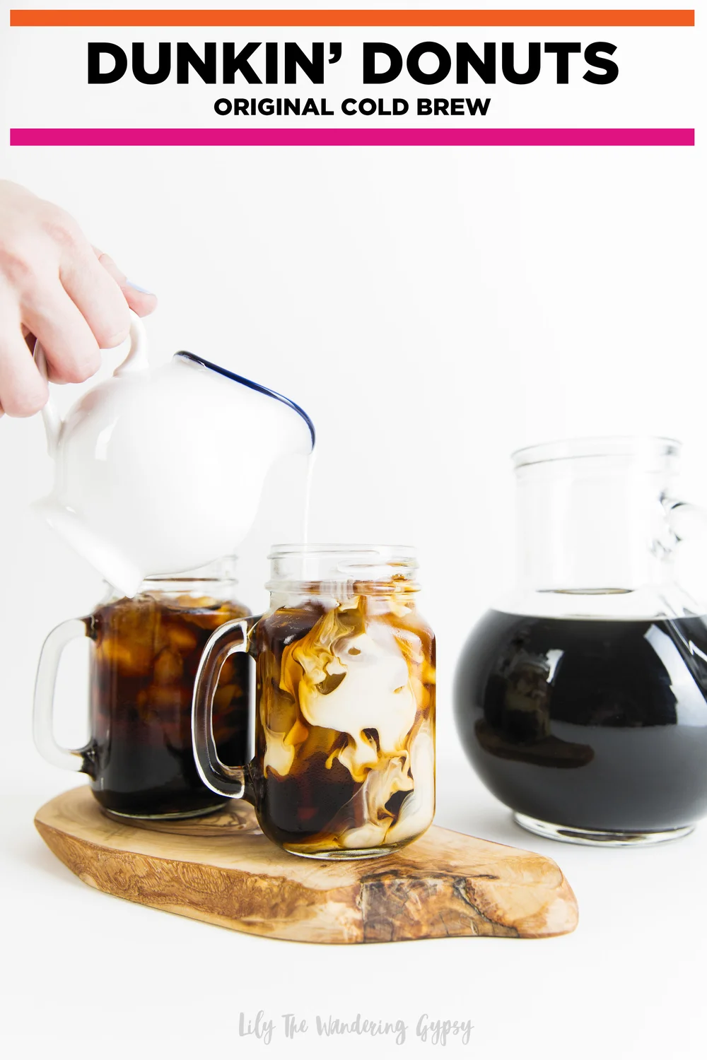 How To Make Cold Brew Coffee For Spring with Dunkin’ Donuts — Lily The ...