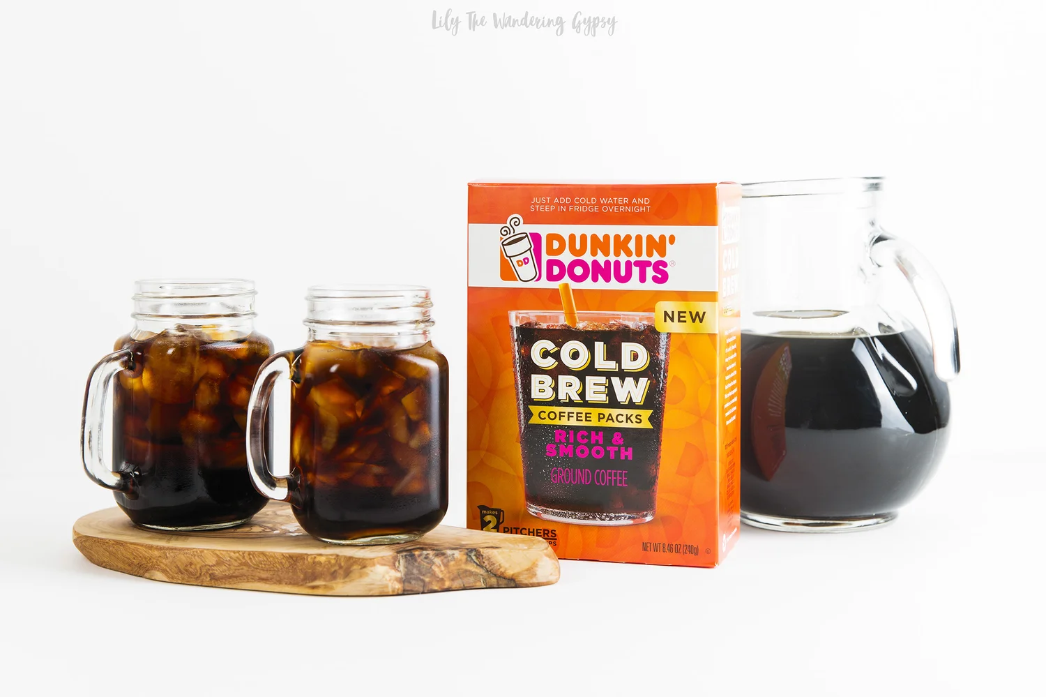 How To Make Cold Brew Coffee For Spring with Dunkin’ Donuts — Lily The ...