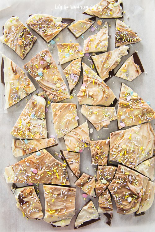 Festive Chocolate Bark Recipe — Lily The Wandering Gypsy