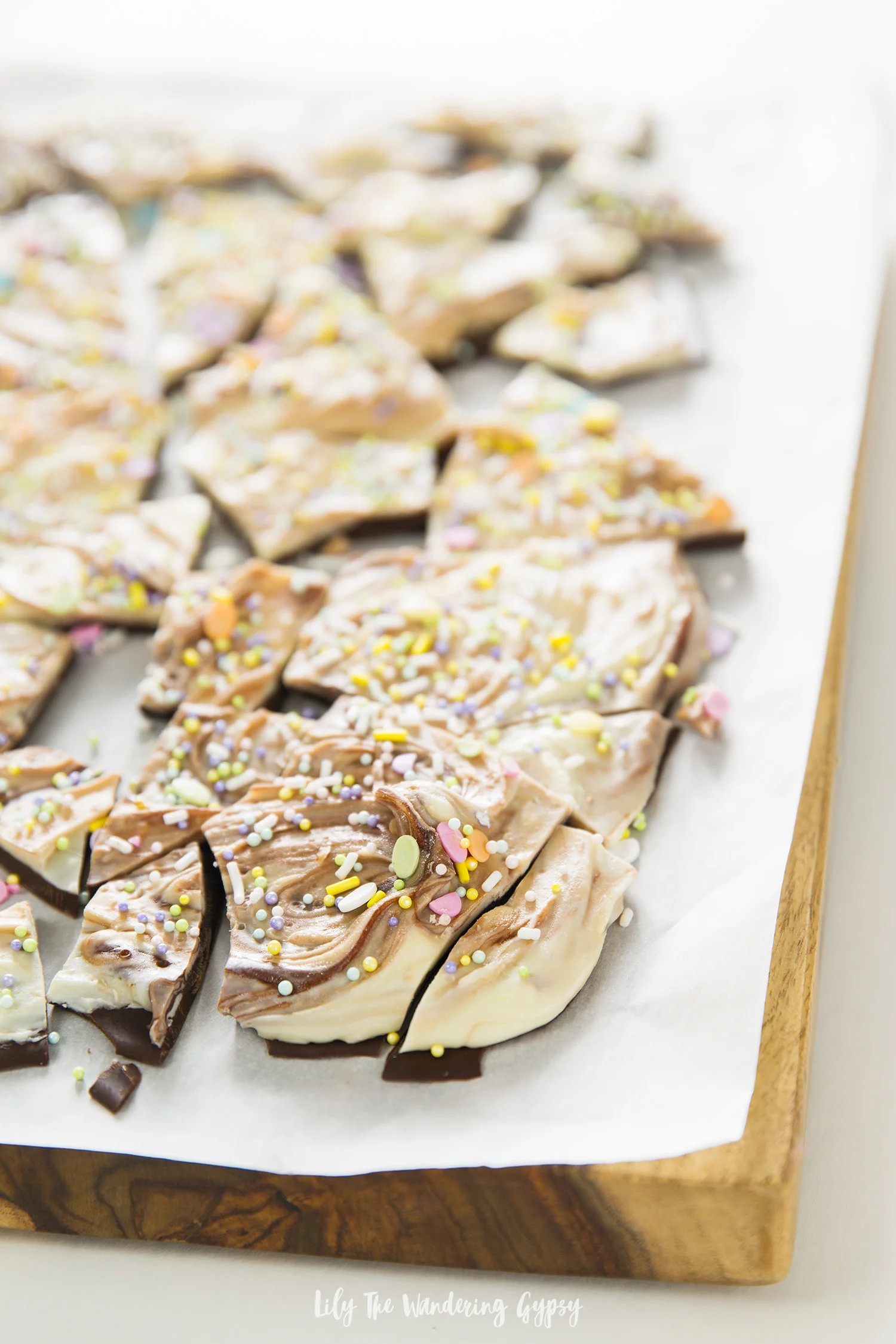 Festive Chocolate Bark Recipe — Lily The Wandering Gypsy