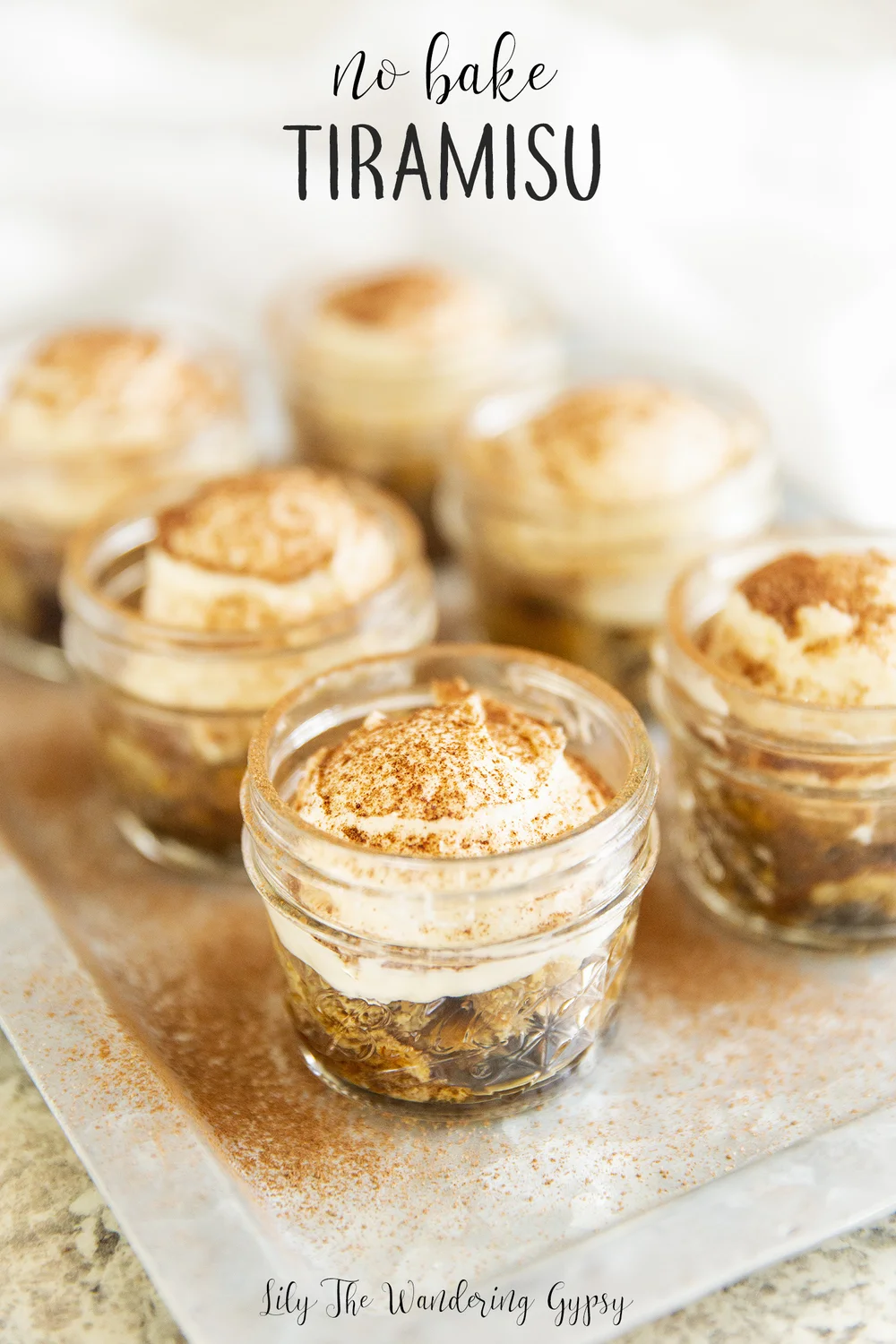 Delicious No Bake Tiramisu Recipe — Lily The Wandering Gypsy