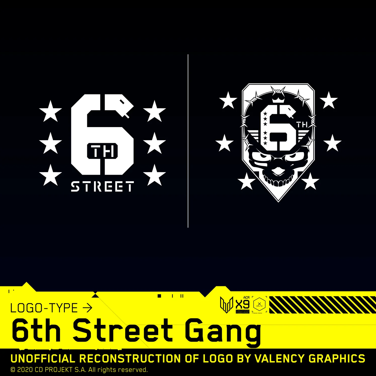 Cyberpunk 2077 Assets — Logos and Vectors — Valency Graphics