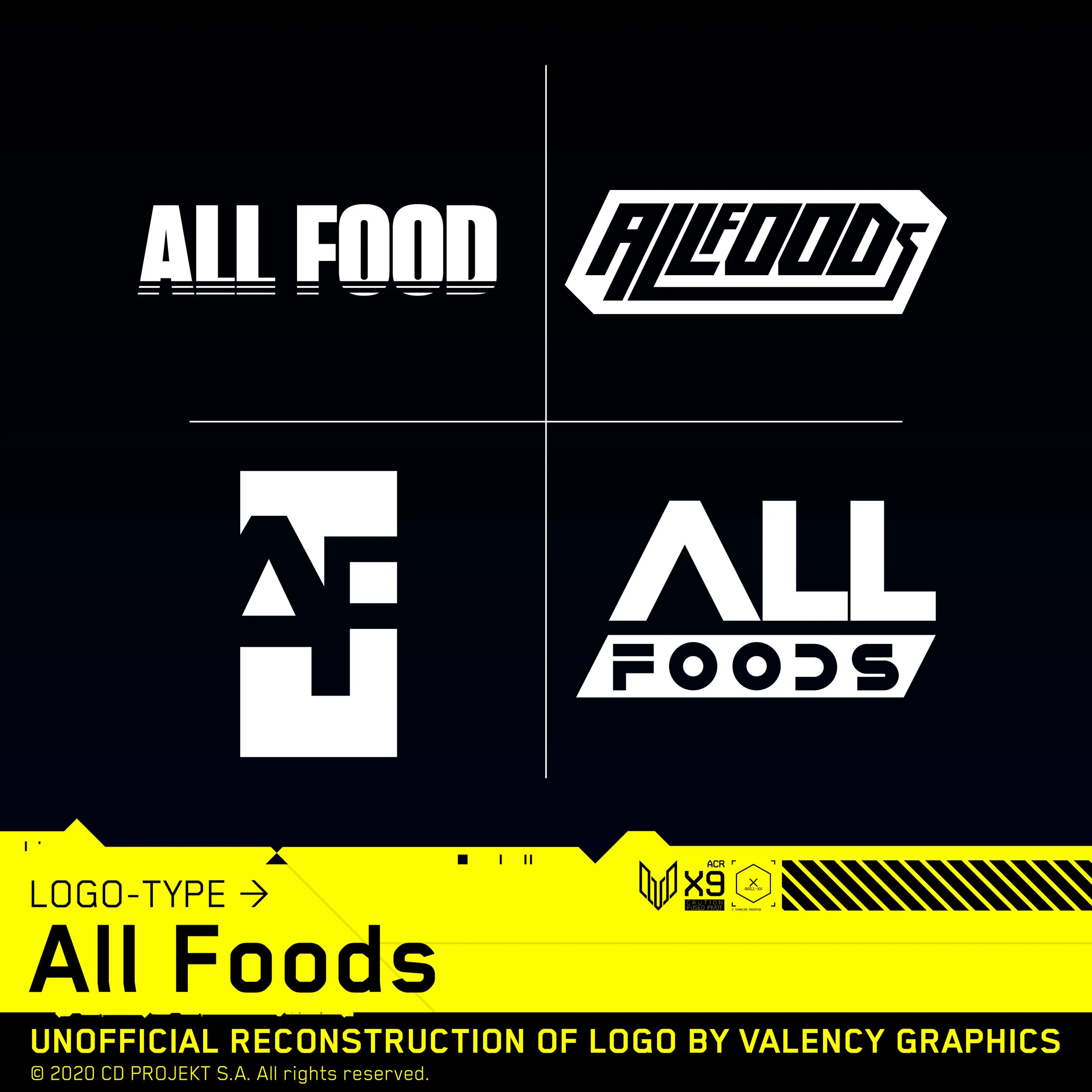 Cyberpunk 2077 Assets — Logos and Vectors — Valency Graphics