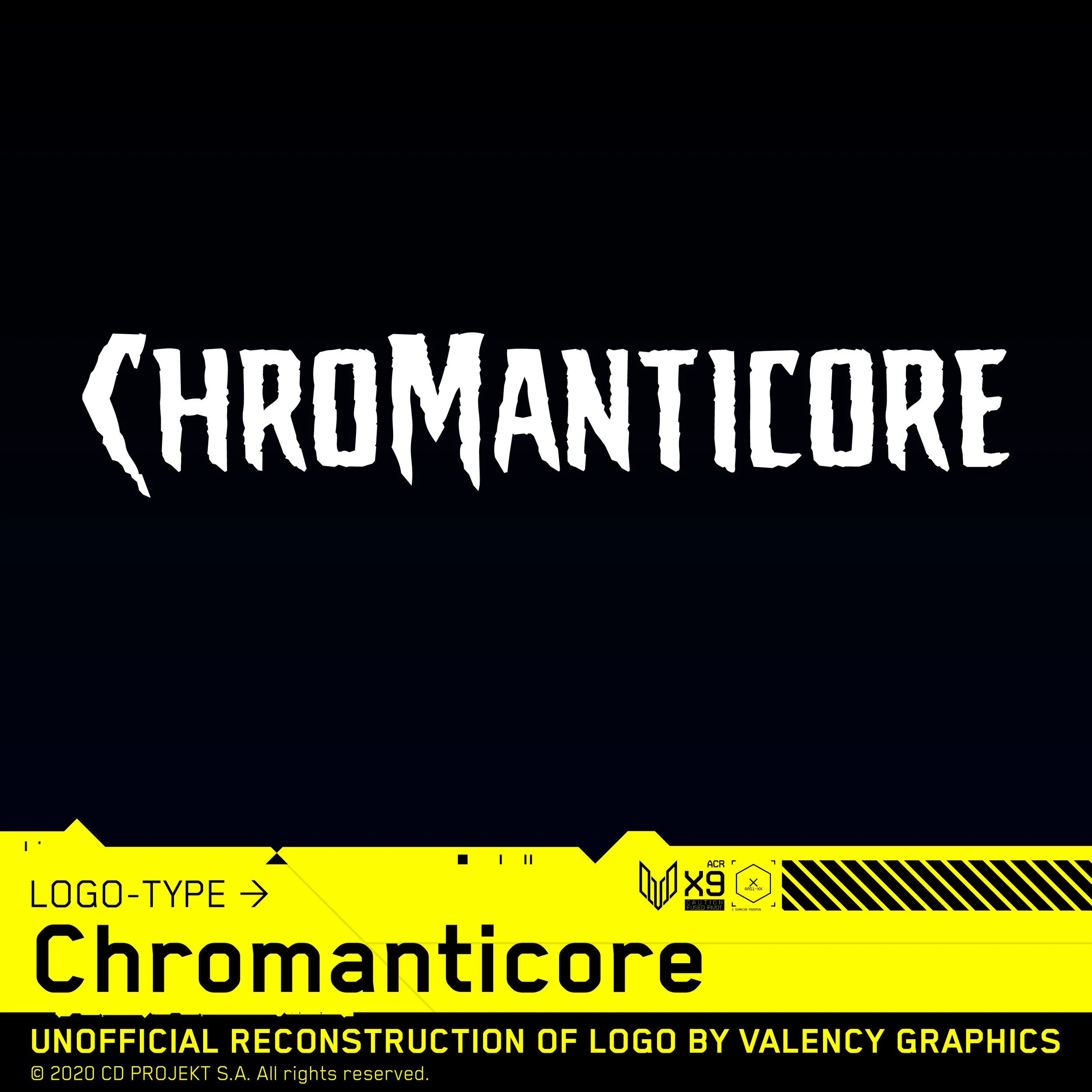 Cyberpunk 2077 Assets — Logos and Vectors — Valency Graphics