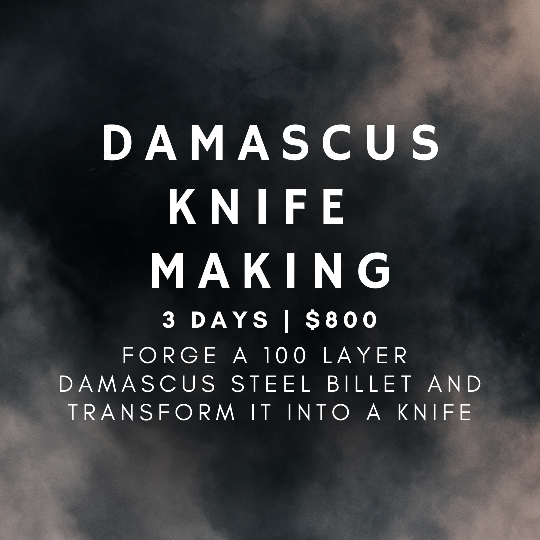 Beginners knife making class — Stackhouse Knives