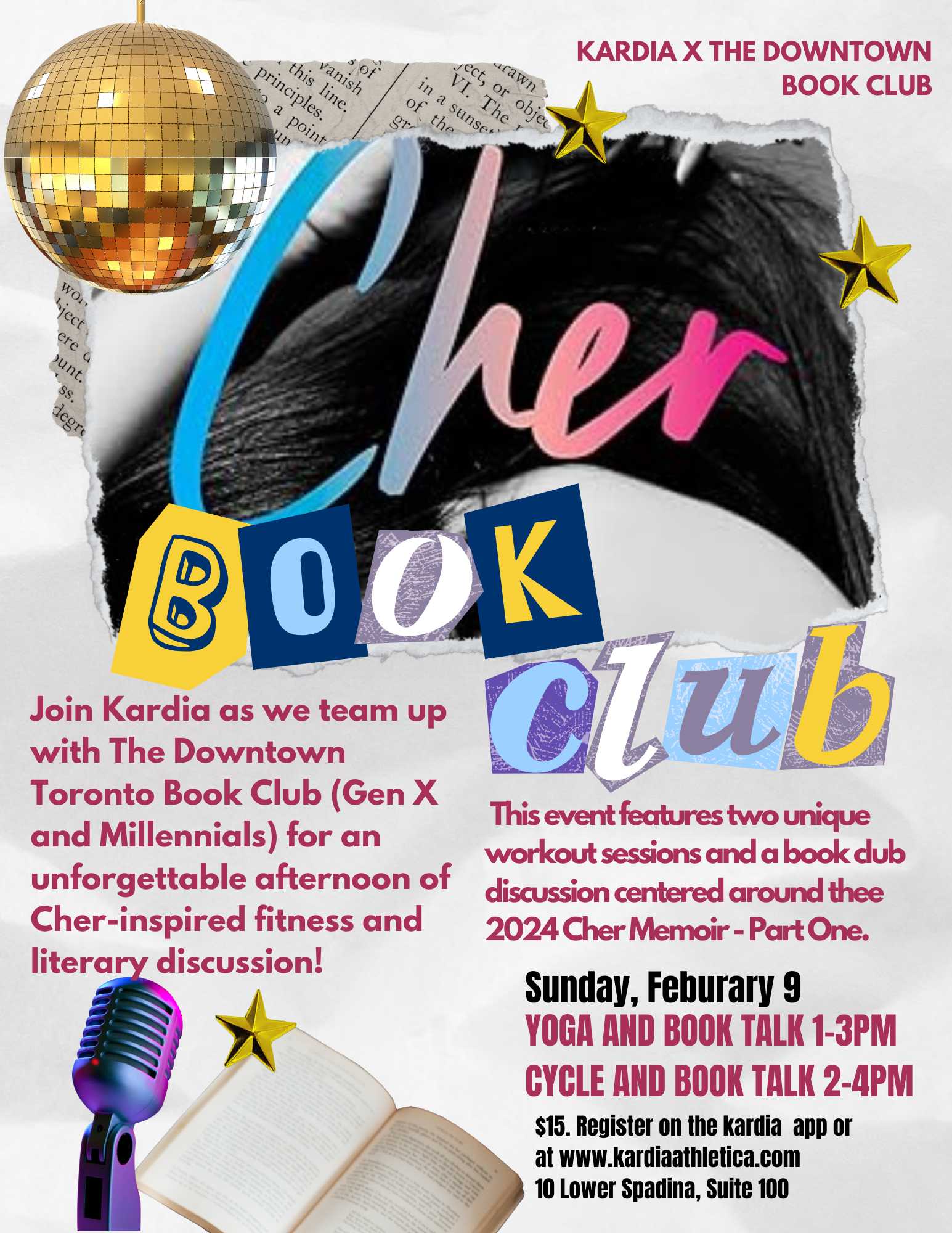 Cher: The Memoir - Part One. A Workout and Book Talk — Kardia