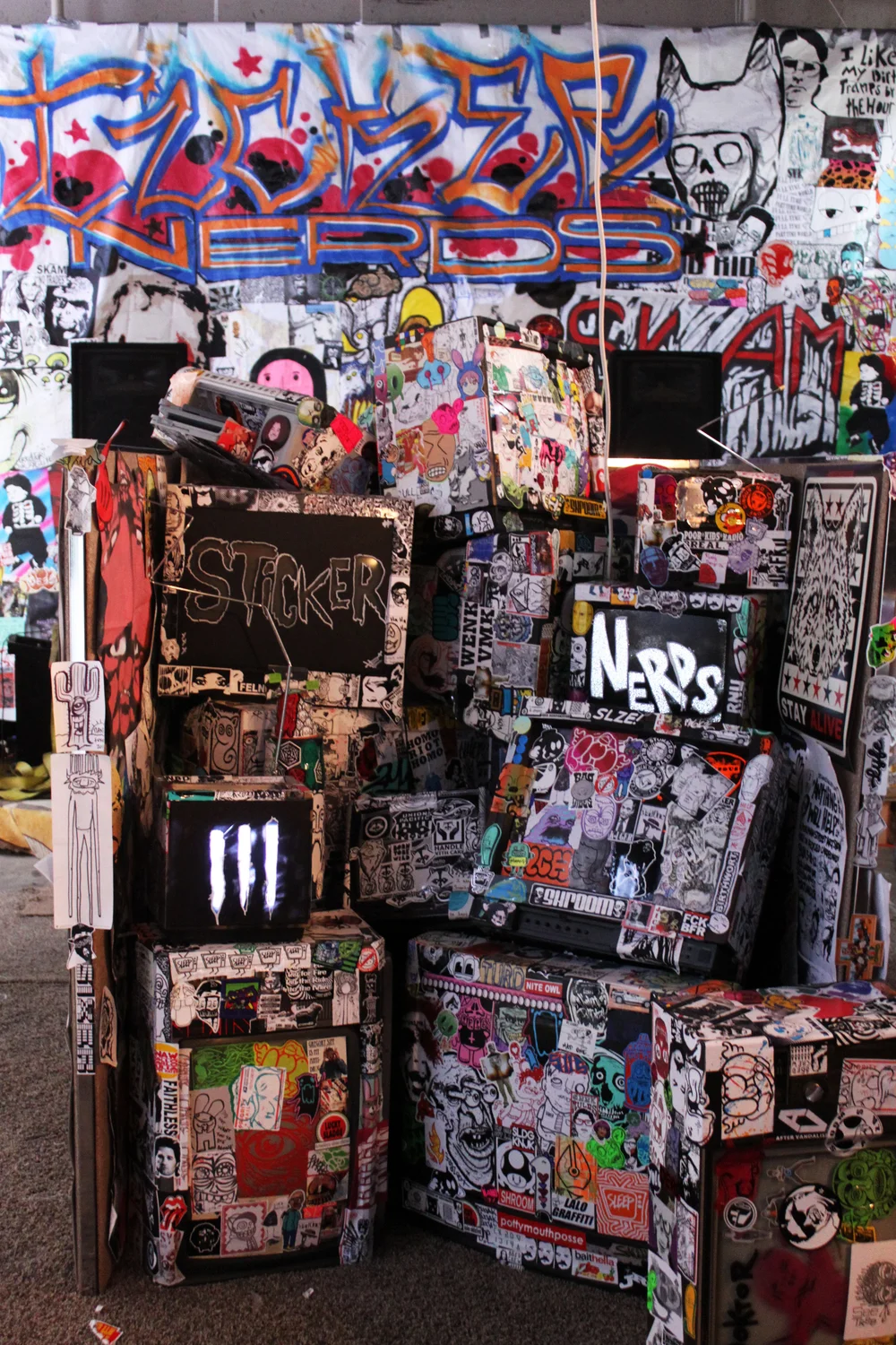Graffiti Sticker Art