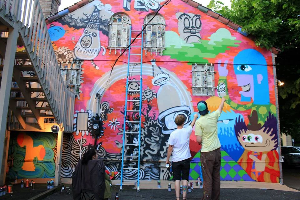 MUSIC MILLENNIUM MURAL — Portland Street Art Alliance