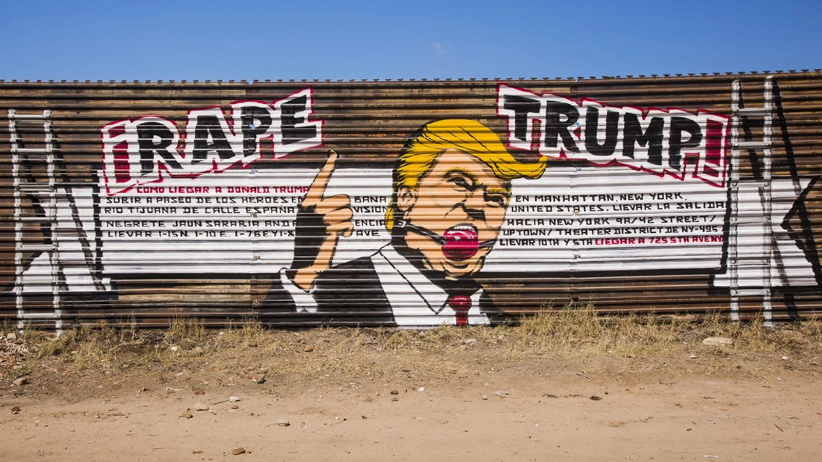 Anti-Trump & Hate Graffiti — Portland Street Art Alliance