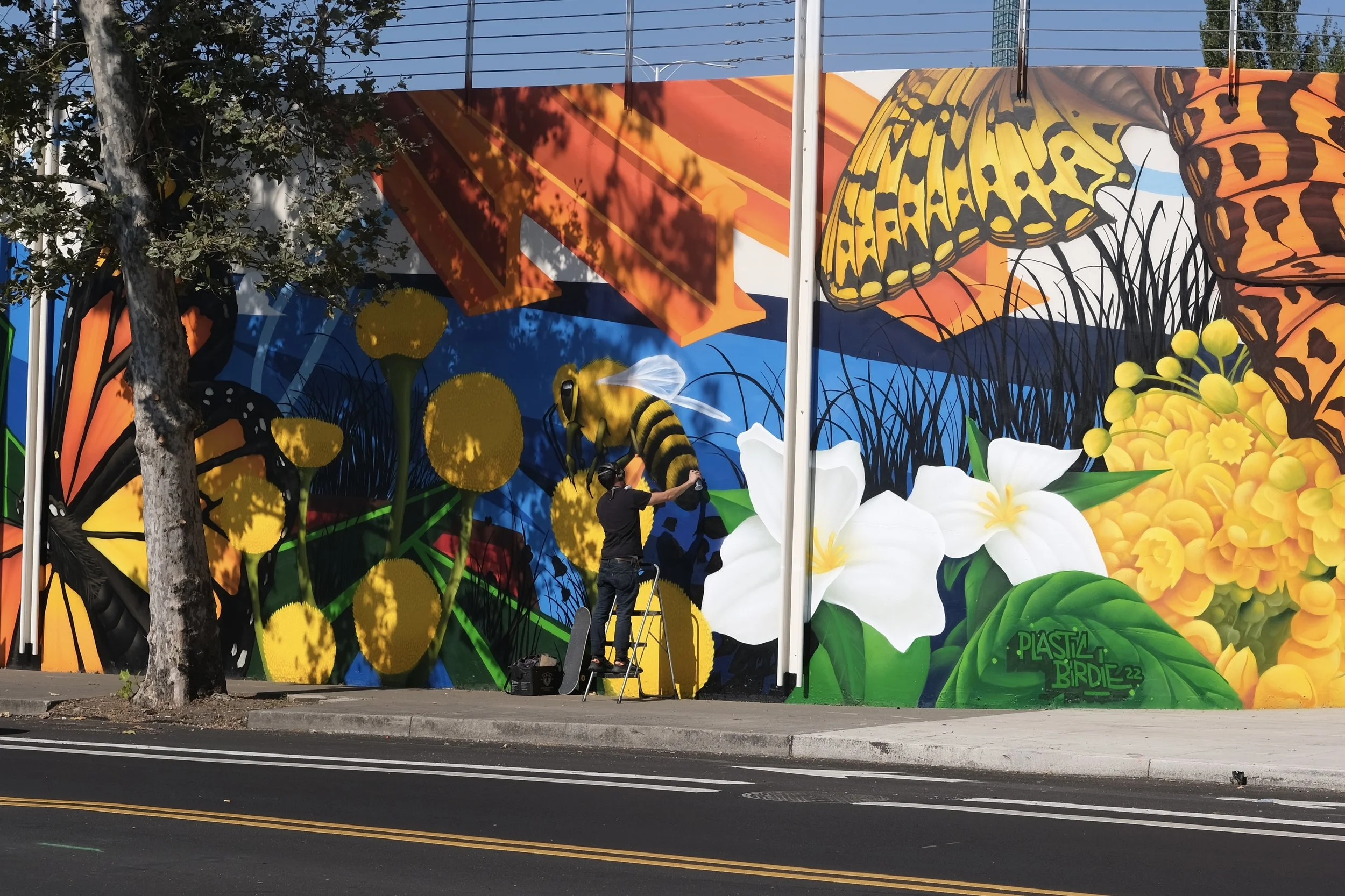 POLLINATOR'S PARADISE — Portland Street Art Alliance