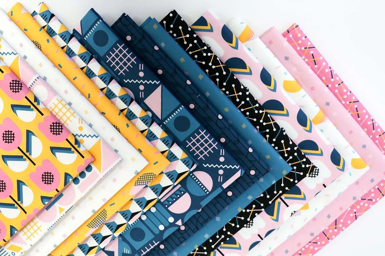 FIGO Fabrics - Retro Rove — LEMONNI