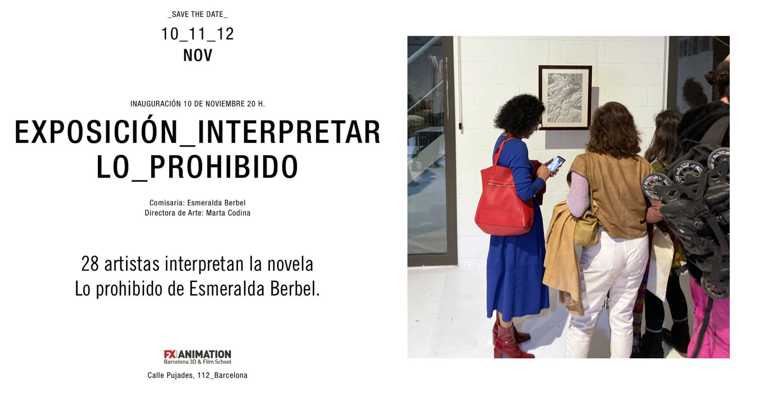 "Interpretar lo prohibido", group exhibition in Barcelona. — TONI ...