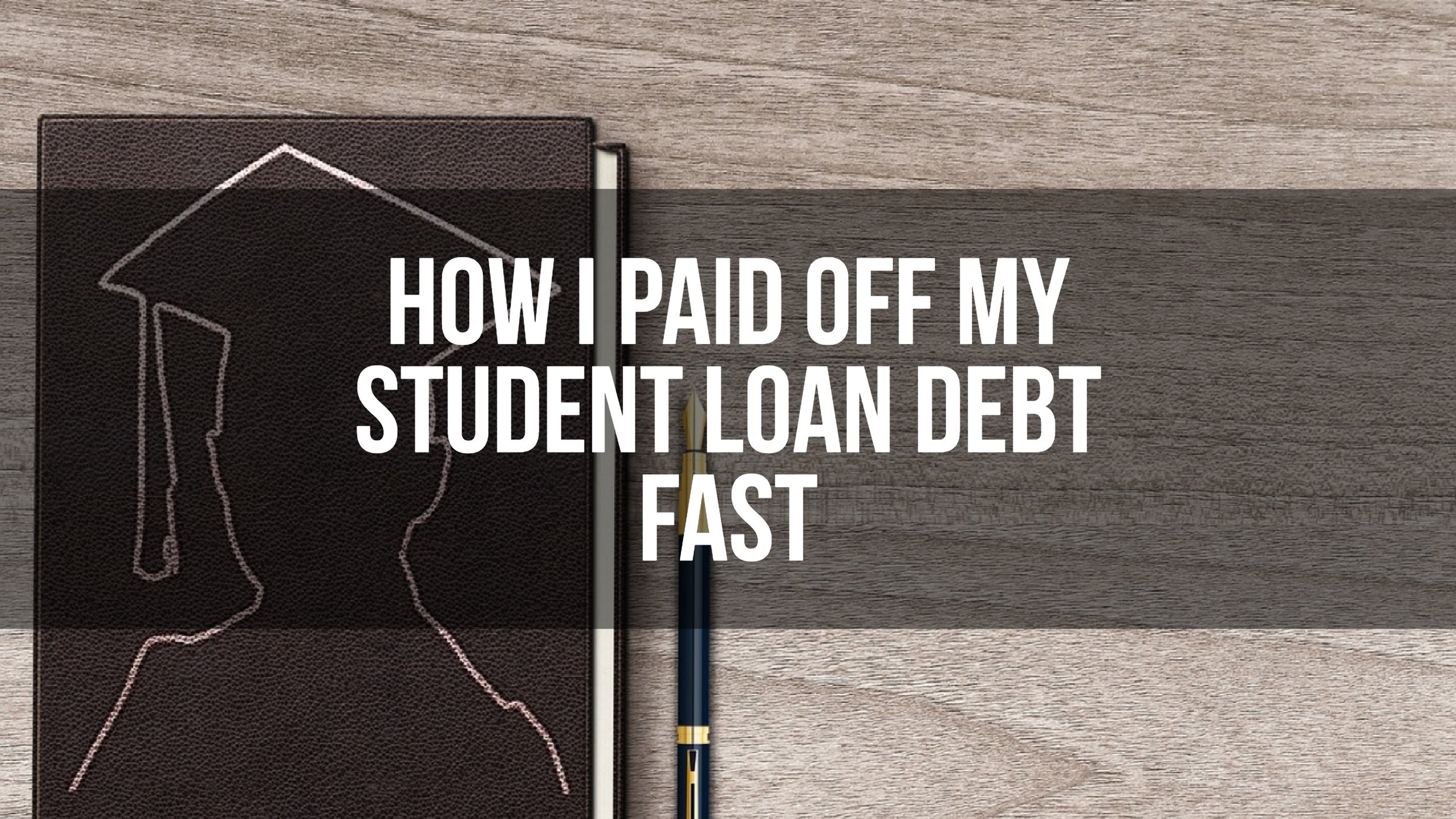 How I Paid Off My Student Loan Debt Fast — Alexandre Kan Visuals ...