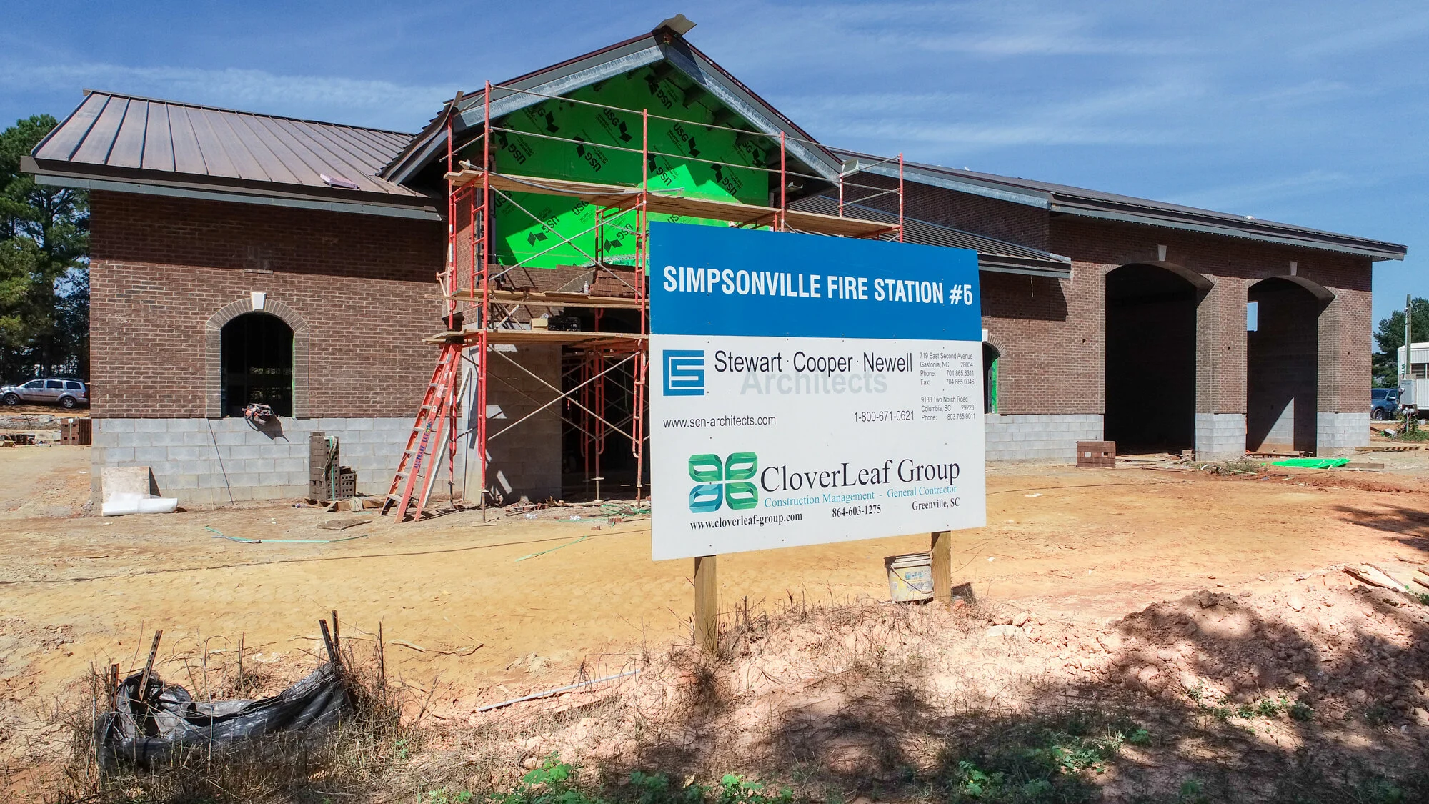Simpsonville Fire Station 6—CloverLeaf Construction