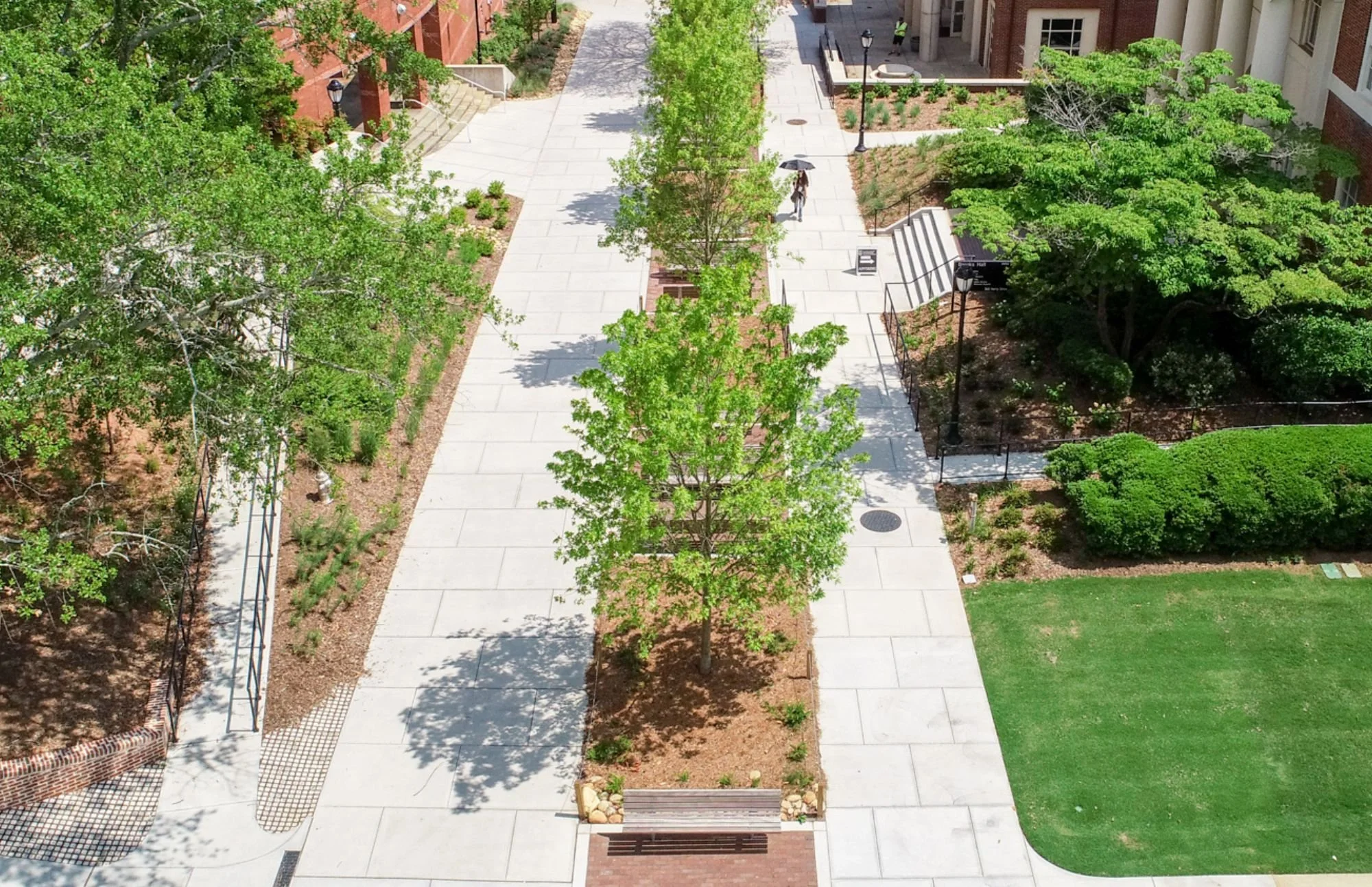 Herty Mall II Improvements at UGA—CloverLeaf Construction