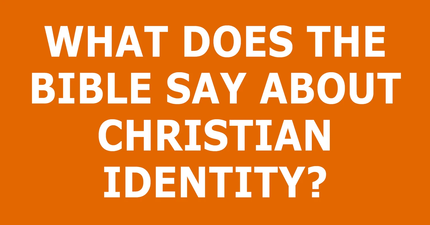 Christian Identity? — Trustworthy Word