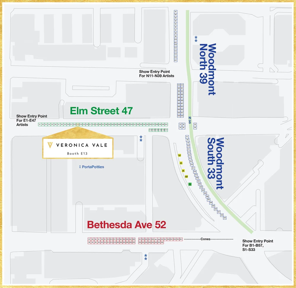 Bethesda Row Arts Festival 2023 | Bethesda, MD — Veronica Vale | Art