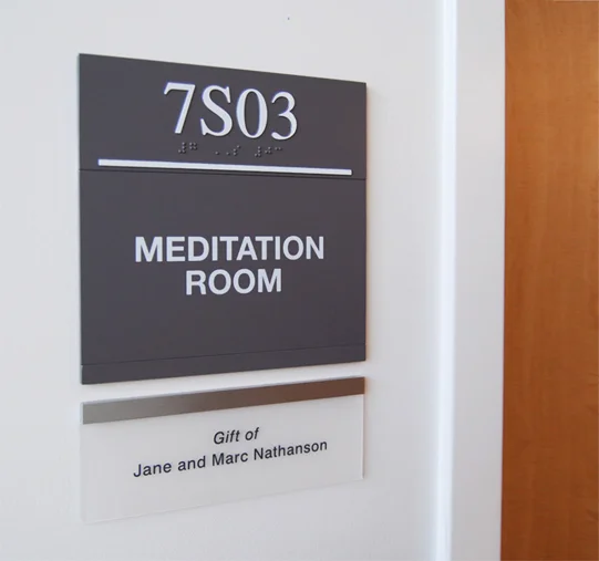 Cedars-Sinai — Villa Design Architectural Signage