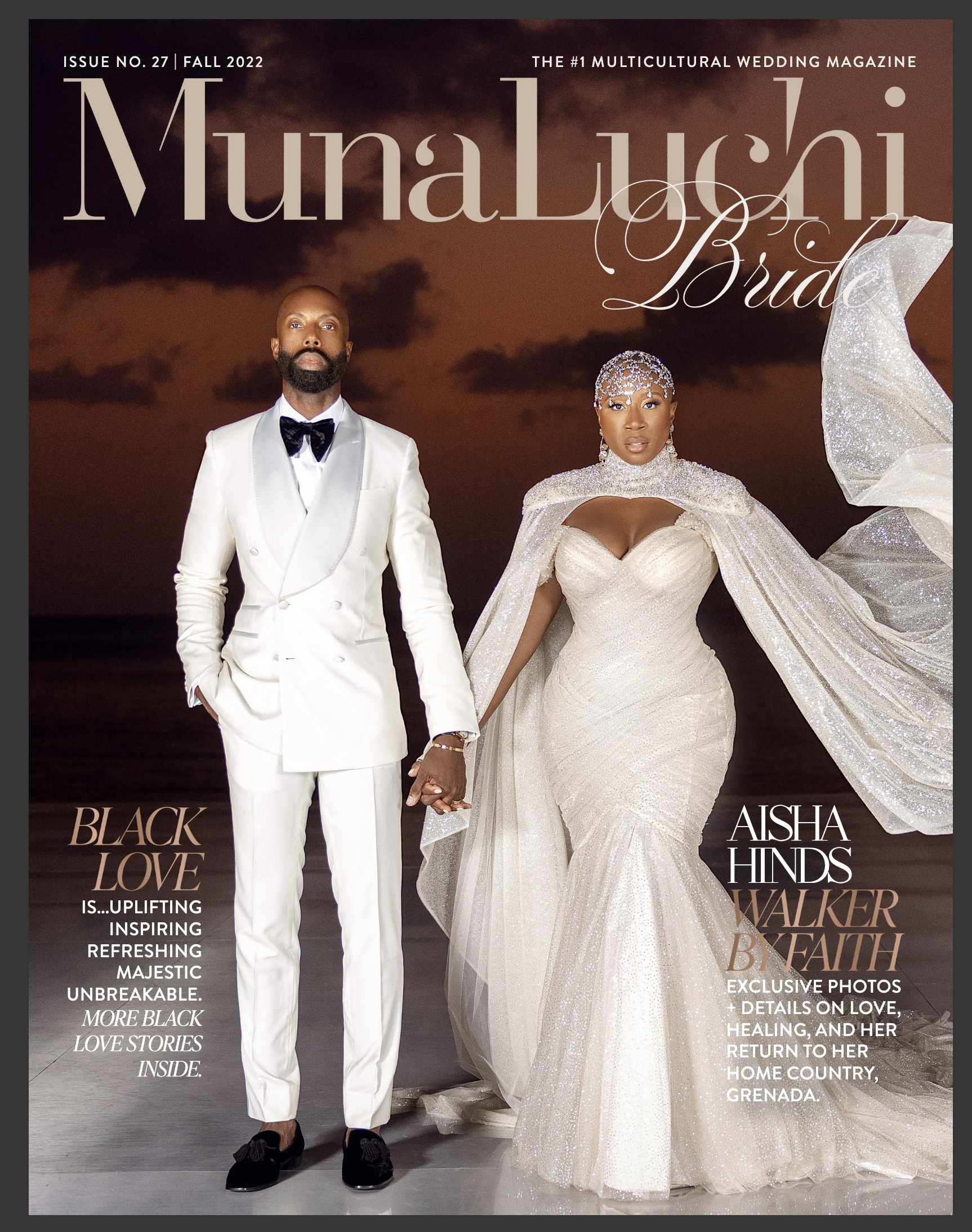 Red Hot Romance themed wedding featured on Munaluchi Bride Magazine by ...